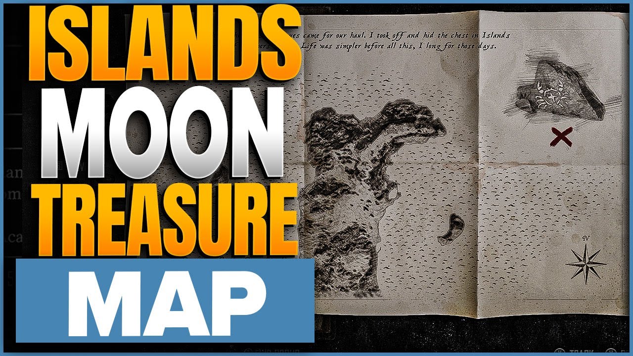 Islands Of The Moon Treasure Map Guide For Skull & Bones - YouTube
