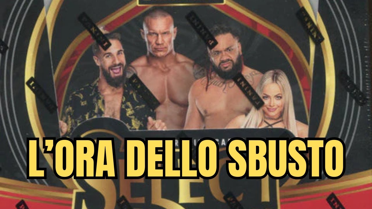 WWE TRADING CARDS BOX OPENING - SELECT NIGHT - YouTube