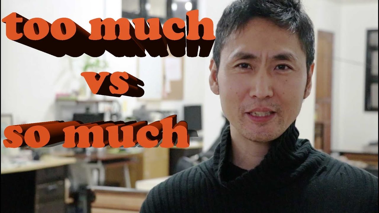 So Much Vs Too Much 3 004 YouTube so-much-vs-too-much-3-004-youtube