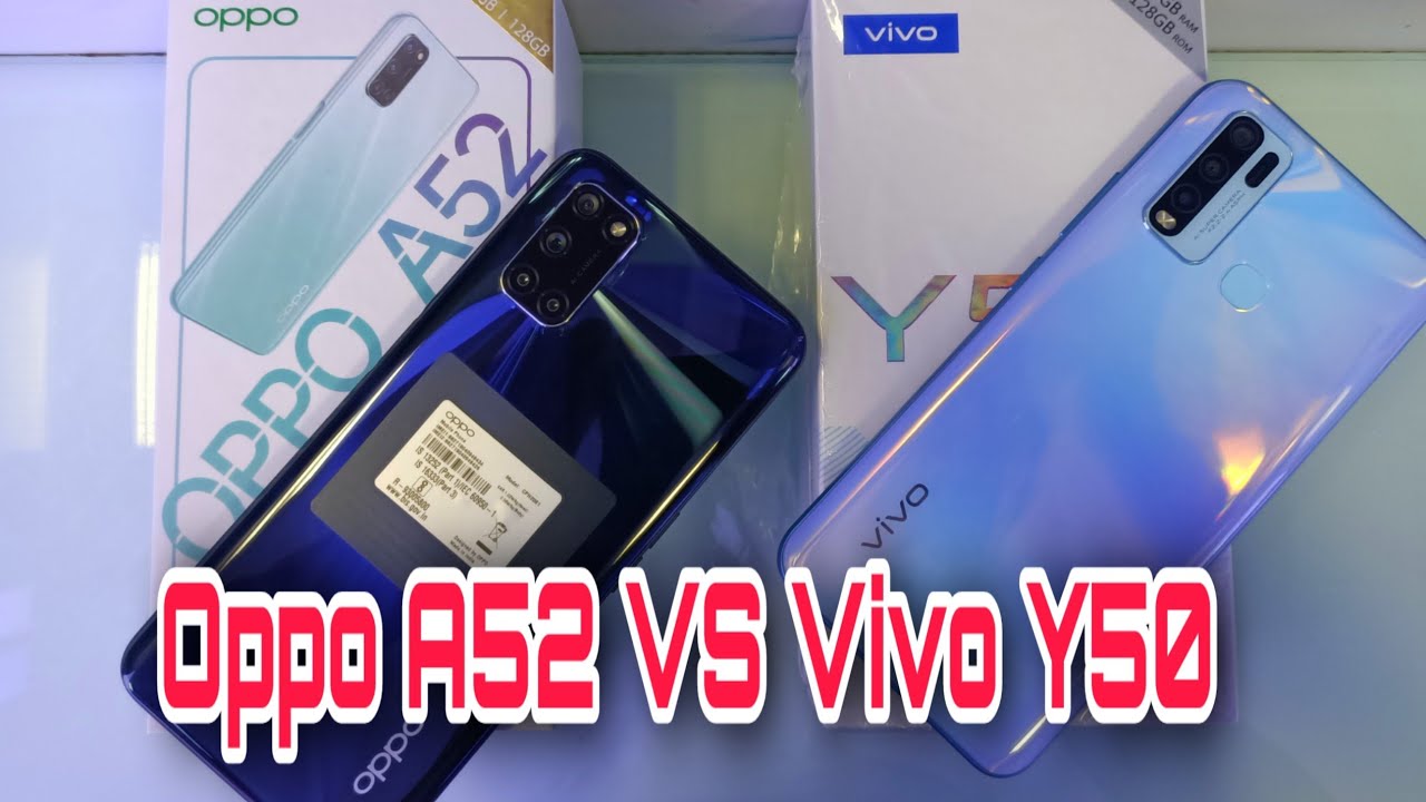 Oppo A52 VS Vivo Y50 UNBOXING & COMPARISON !! Which Should You Buy ? My ...