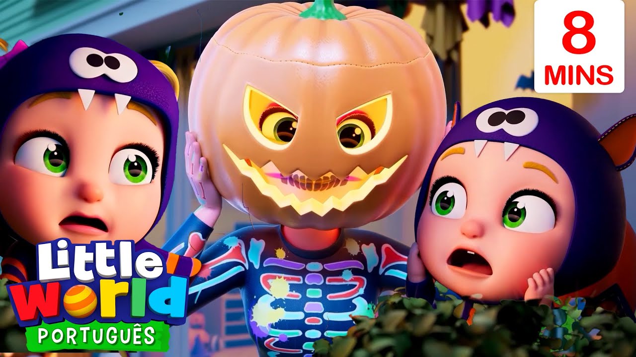 Canção de Halloween - Boo! 🎃👻| O Mundo de Nina e Nico - Little World ...
