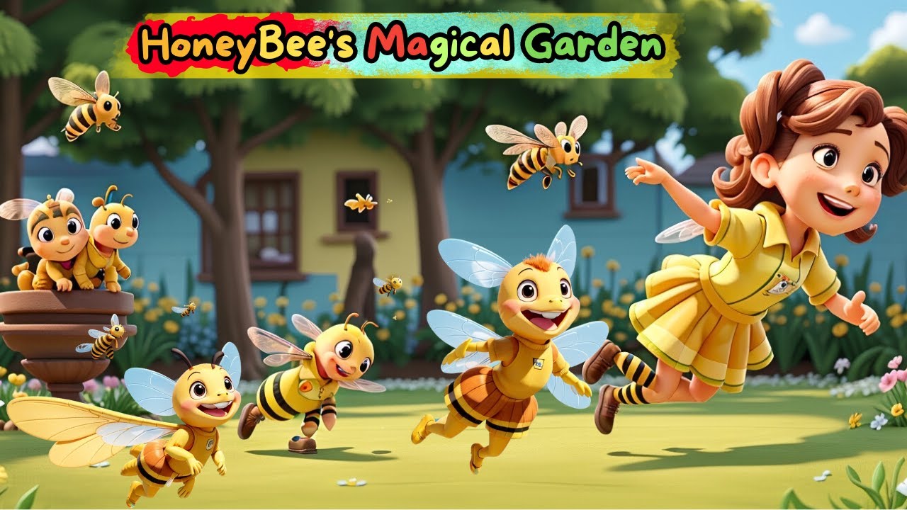 🐝 Unleash Your Imagination with the Honeybee's Magical Garden Song ...