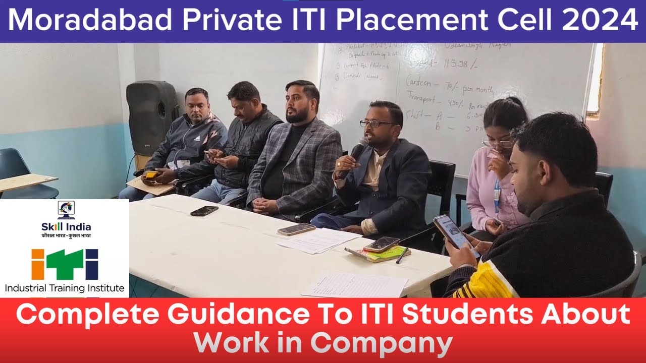Complete Guidance To ITI Students About Work in Company👌 - YouTube
