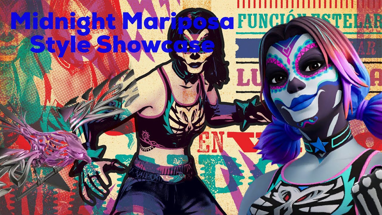 Midnight Mariposa Style Showcase In Fortnite - YouTube