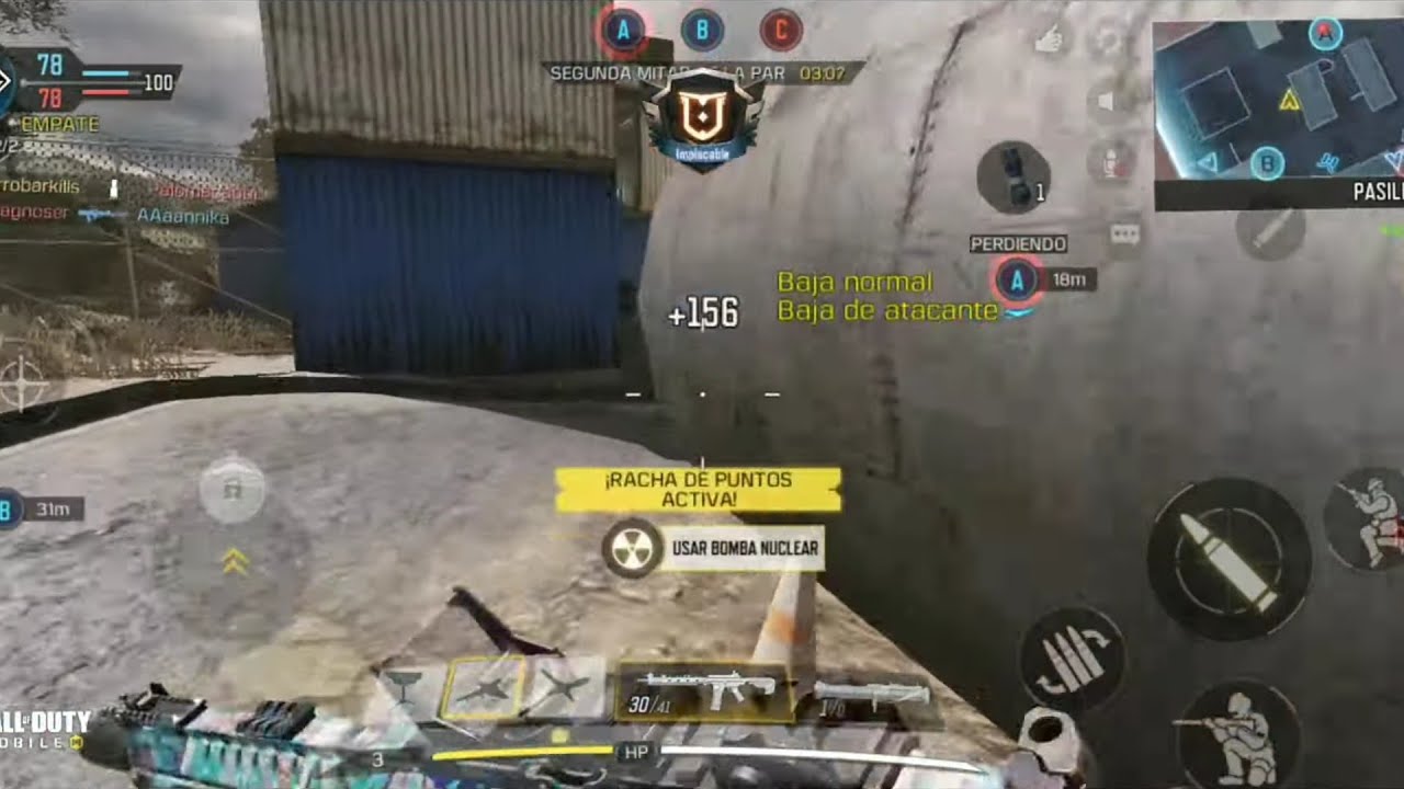 Call of duty mobile,nuclear en el nuevo mapa - YouTube