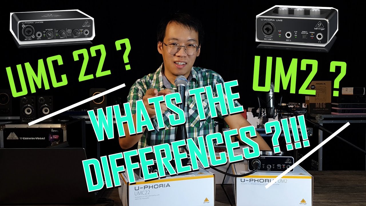 【AVEM 】 UMC22 vs UM2 - What is the similarity and differences of these ...