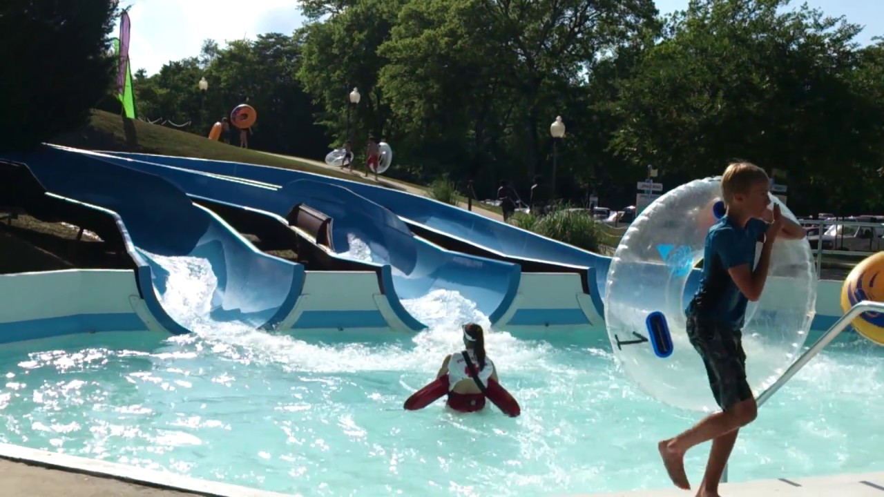 Point Mallard Waterpark,Decatur, AL: slides - YouTube