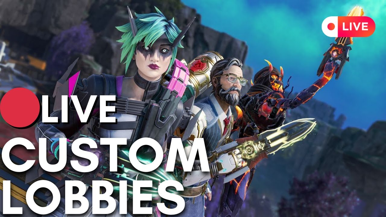 Apex Custom Lobbies - Hide and Seek, ALGS, Simon Says - YouTube