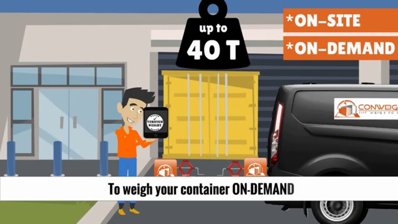 How to Weigh a Container with Conweigh - YouTube