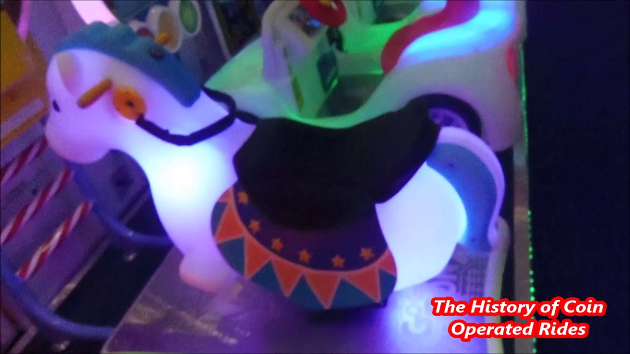 2010s Coin Operated Horse Kiddie Ride - Go-Go Pony - YouTube