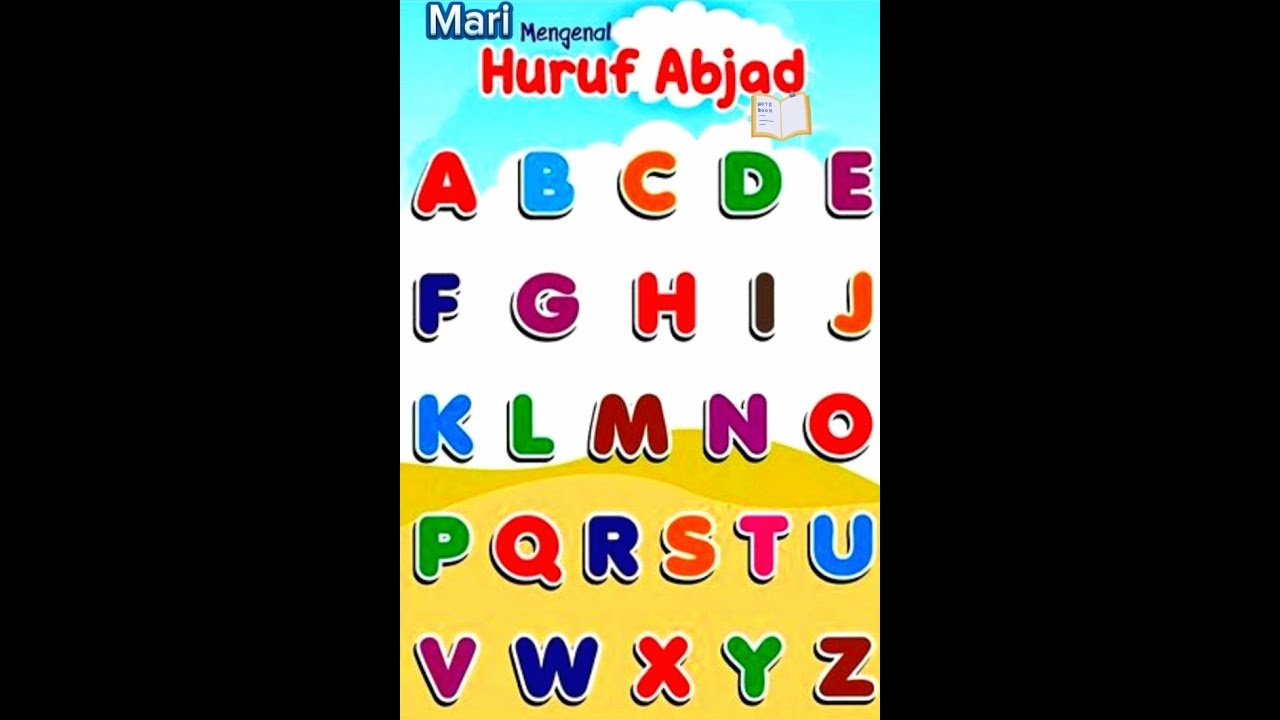 Belajar huruf Abjad ABC Bahasa Indonesia, Untuk Anak TK Sampai SD - YouTube