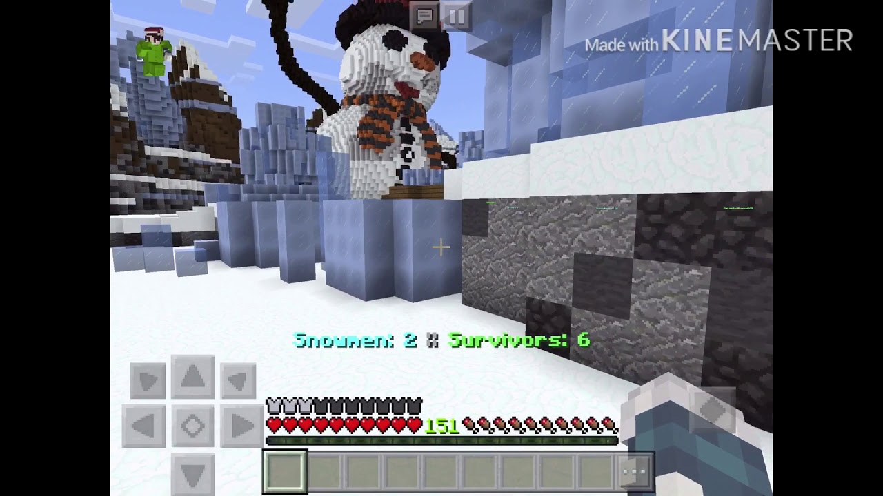 Snowman Survival auf Cubecraft testen - YouTube