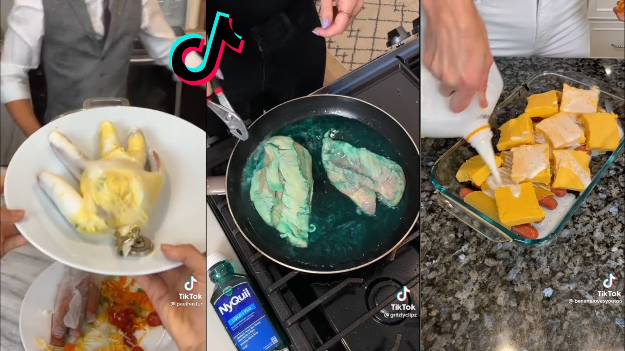 *WEIRD* Recipes | Eating Tiktok Compilation - YouTube