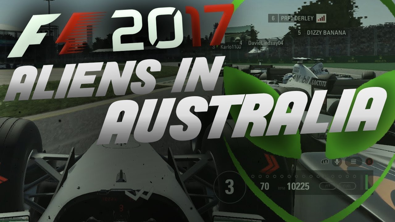 F1 2017 - Aliens in Australia - YouTube