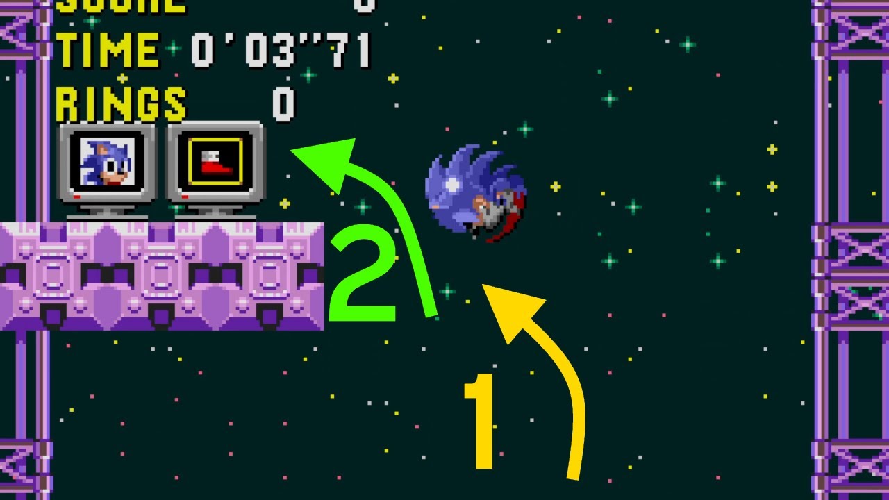 If Sonic had Double Jump ability in Sonic CD :o { Sonic CD ...