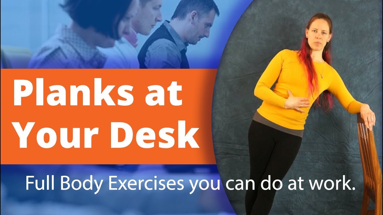 Exercise at Your Desk: Planks. From your Ergonomics Experts at ...