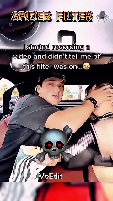 Spider filter prank 😂 #prank - YouTube