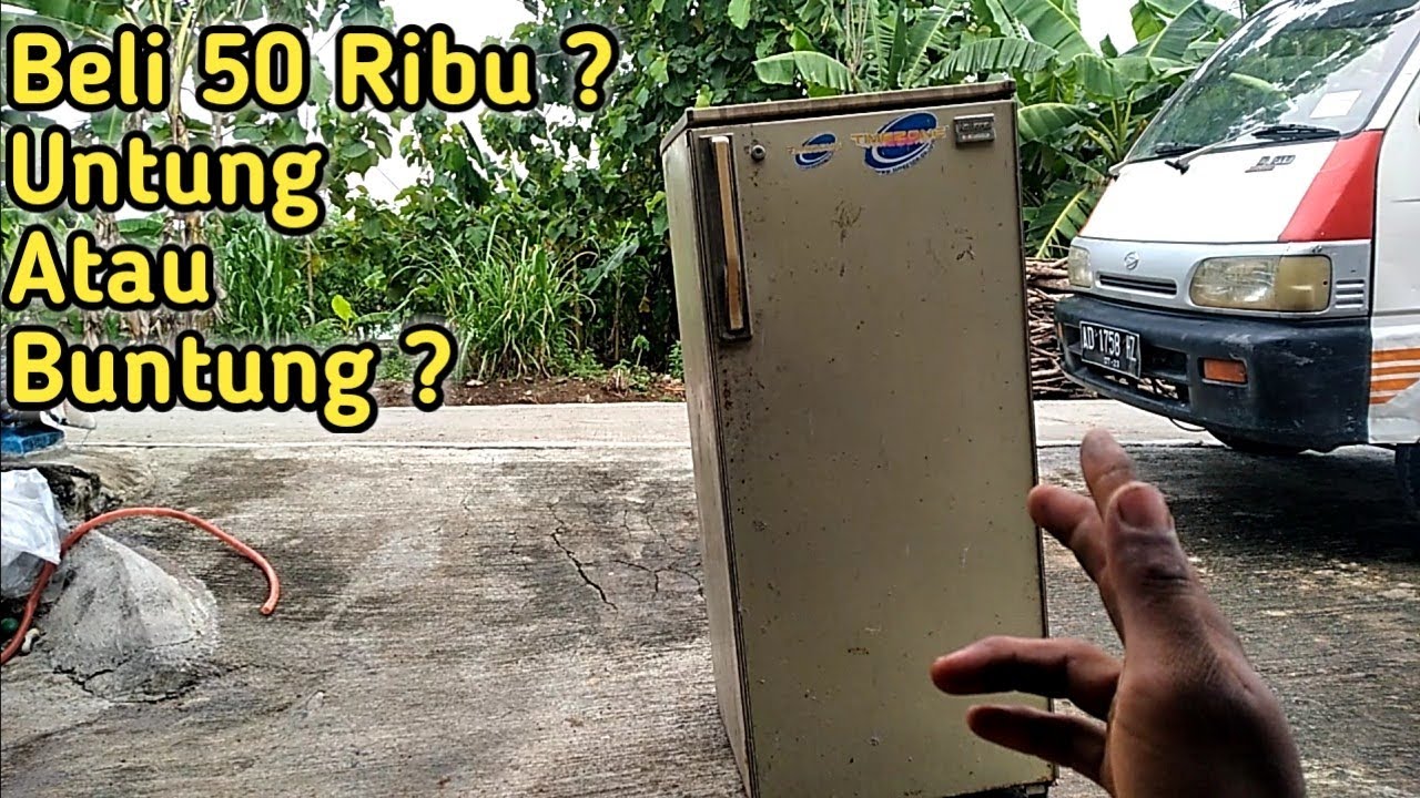 Berapa Untung Kulkas Rosok ini ? | Cara Bongkar Kulkas Rosok National ...