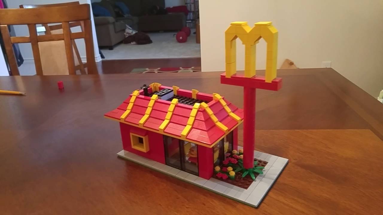 A small Lego McDonald's :) - YouTube