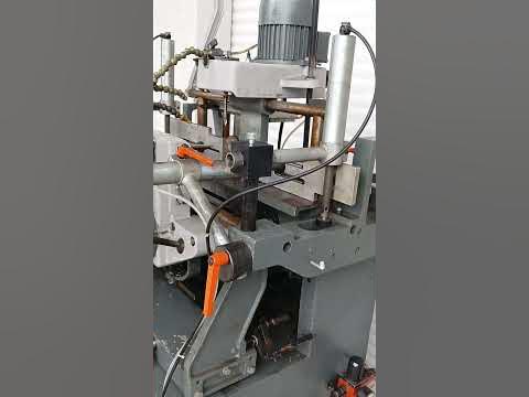 double copy router elumatec kf 78 - YouTube