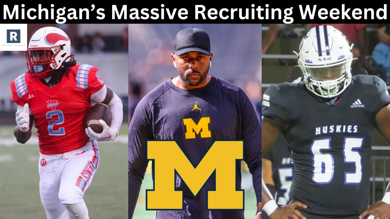 Michigan Hosting Massive Recruiting Weekend | Michigan Football News ...