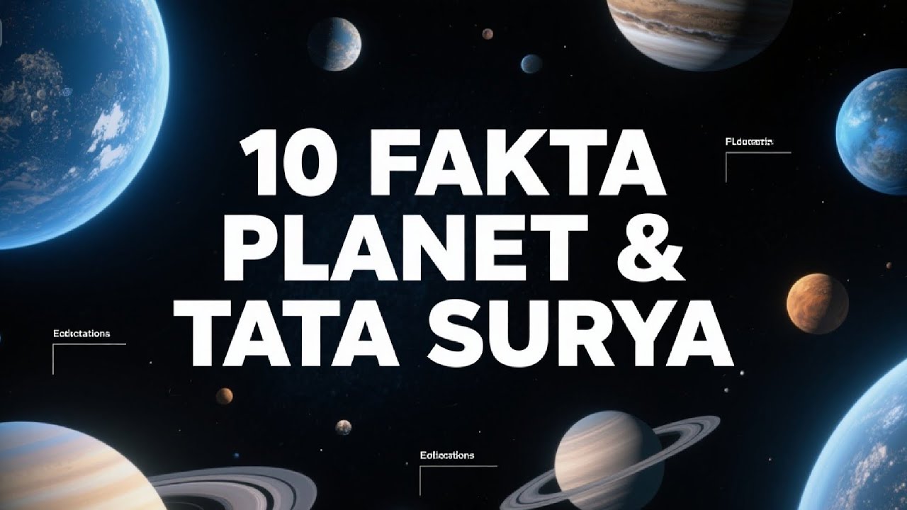 10 Fakta Unik Planet Dan Tata Surya | Tambah Wawasan Umum - YouTube