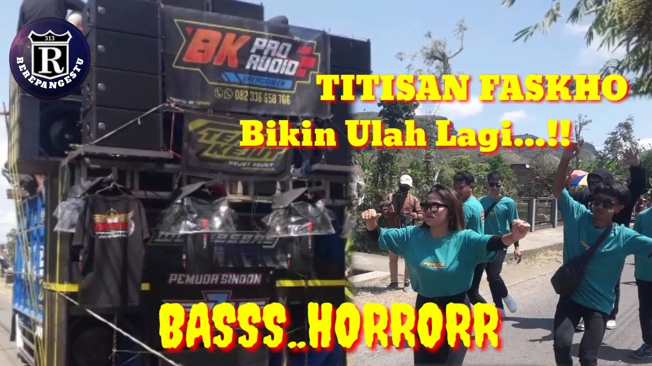 BK pro audio bersama team kejut//bikin warga resah - YouTube