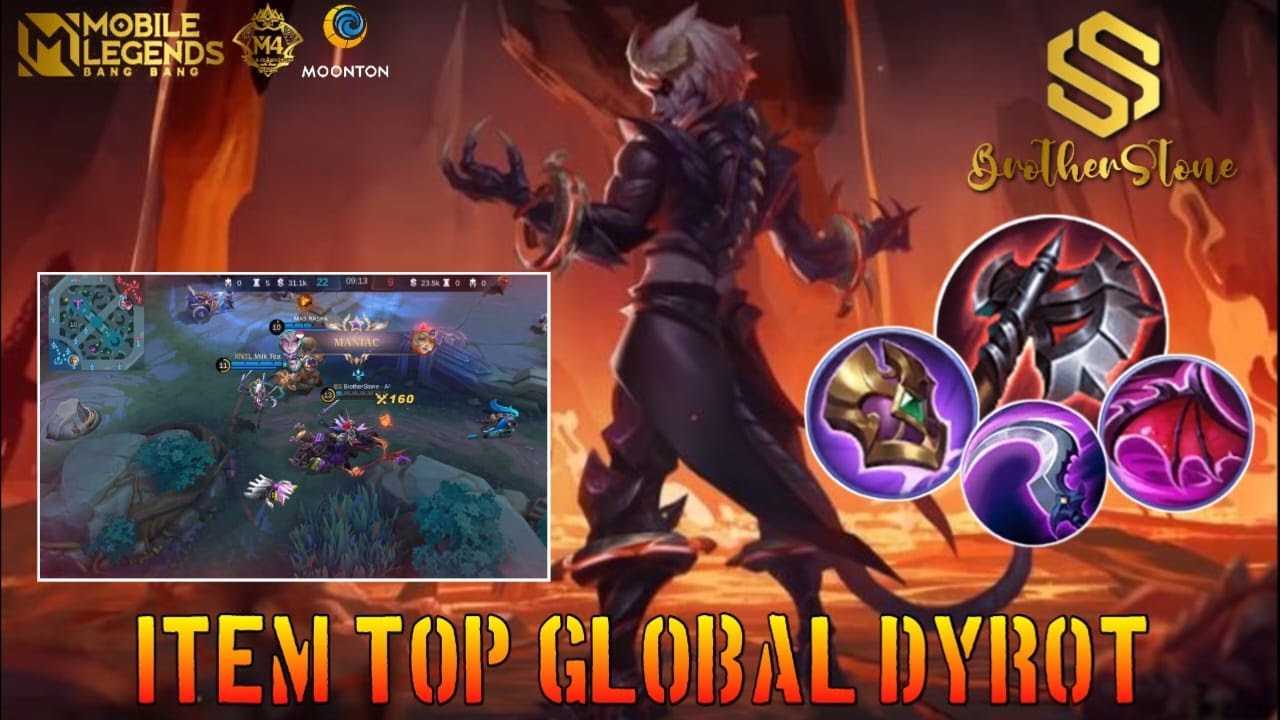 ITEM TOP GLOBAL DYROT - MOBILE LEGENDS - YouTube