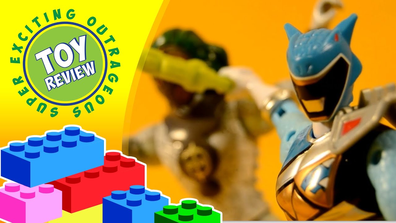 Power Rangers Dino Super Charge Aqua Ranger - Battles Rowan from ...