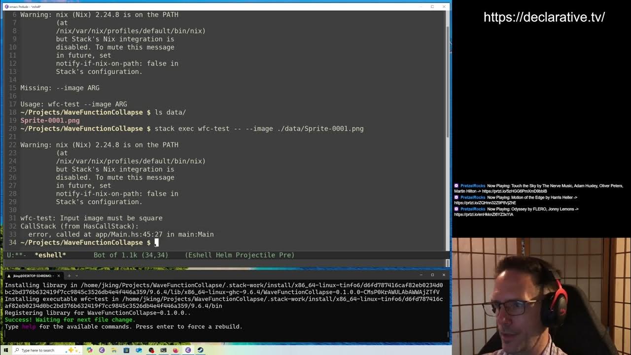 Wave Function Collapse in Haskell! Day 20 - YouTube