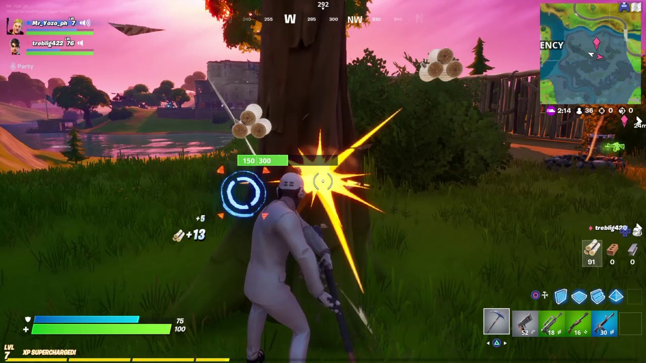 Jacob making friends on fortnite - YouTube