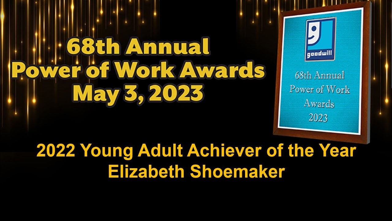 2022 Young Adult Achiever of the Year: Elizabeth Shoemaker - YouTube