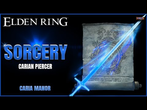 Elden Ring | Carian Piercer Sorcery Location | Main Caria Manor Gate ...