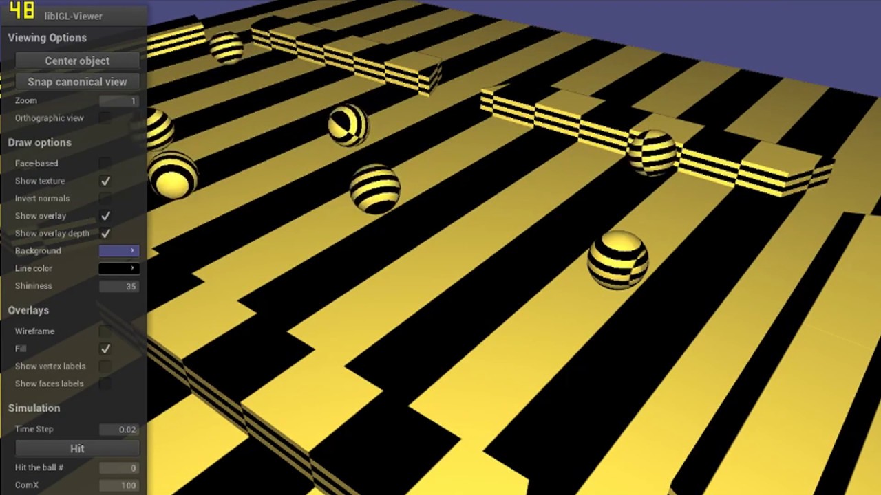 Pool Simulation (Game Physics) - YouTube