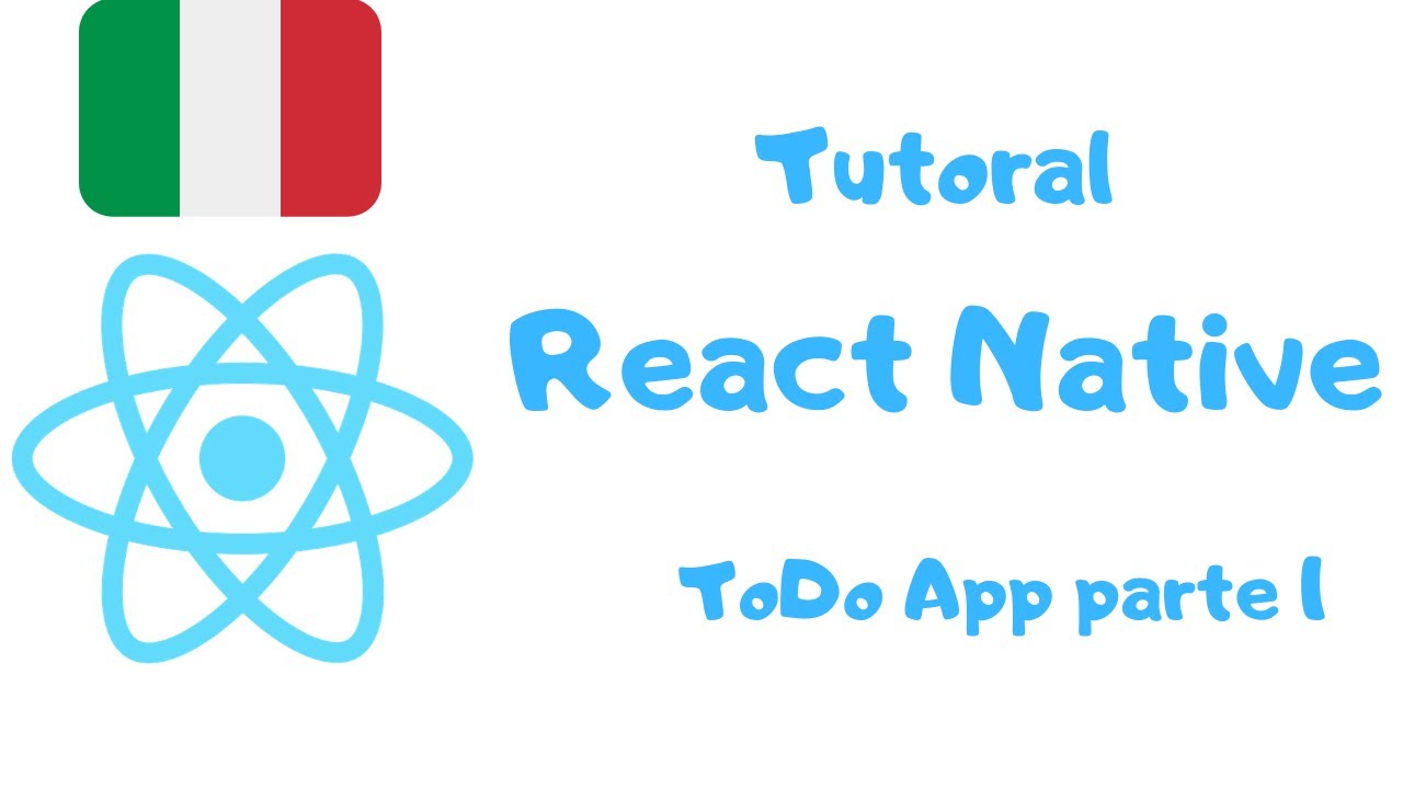 React Native ToDo App Italiano 2019 1 YouTube react-native-todo-app-italiano-2019-1-youtube