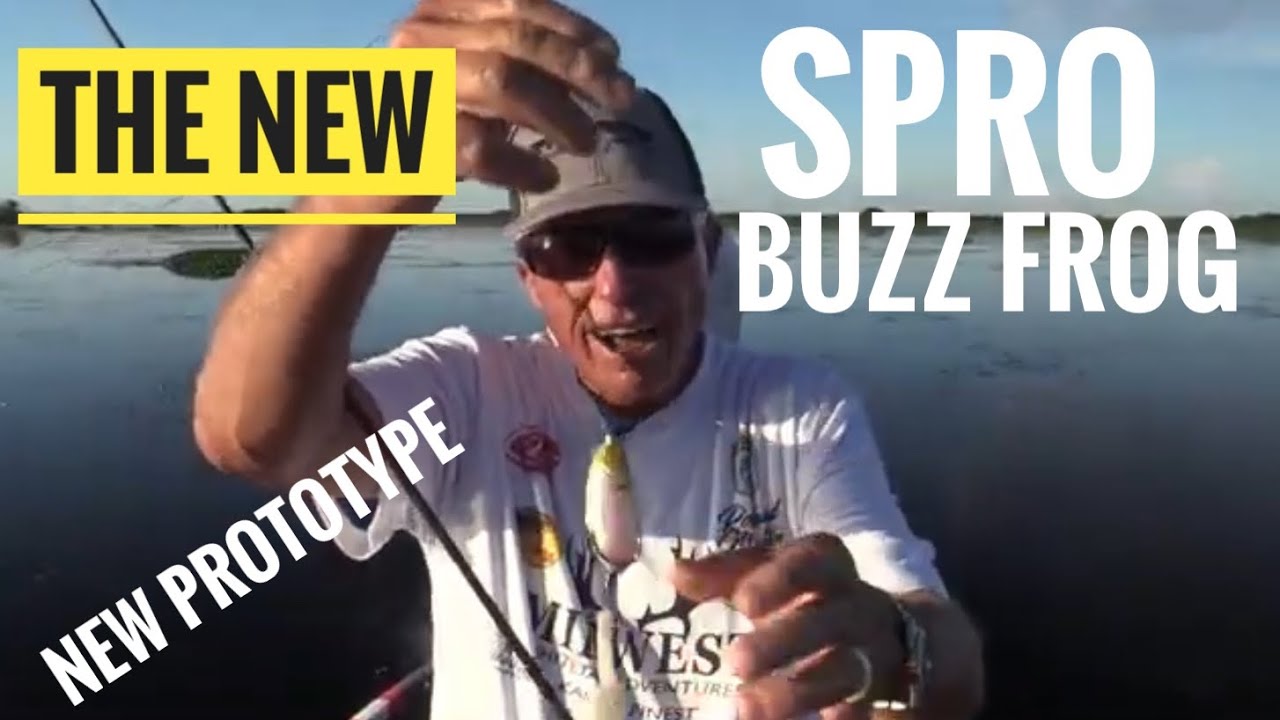 The NEW , never seen before, SPRO Buzz Frog - YouTube