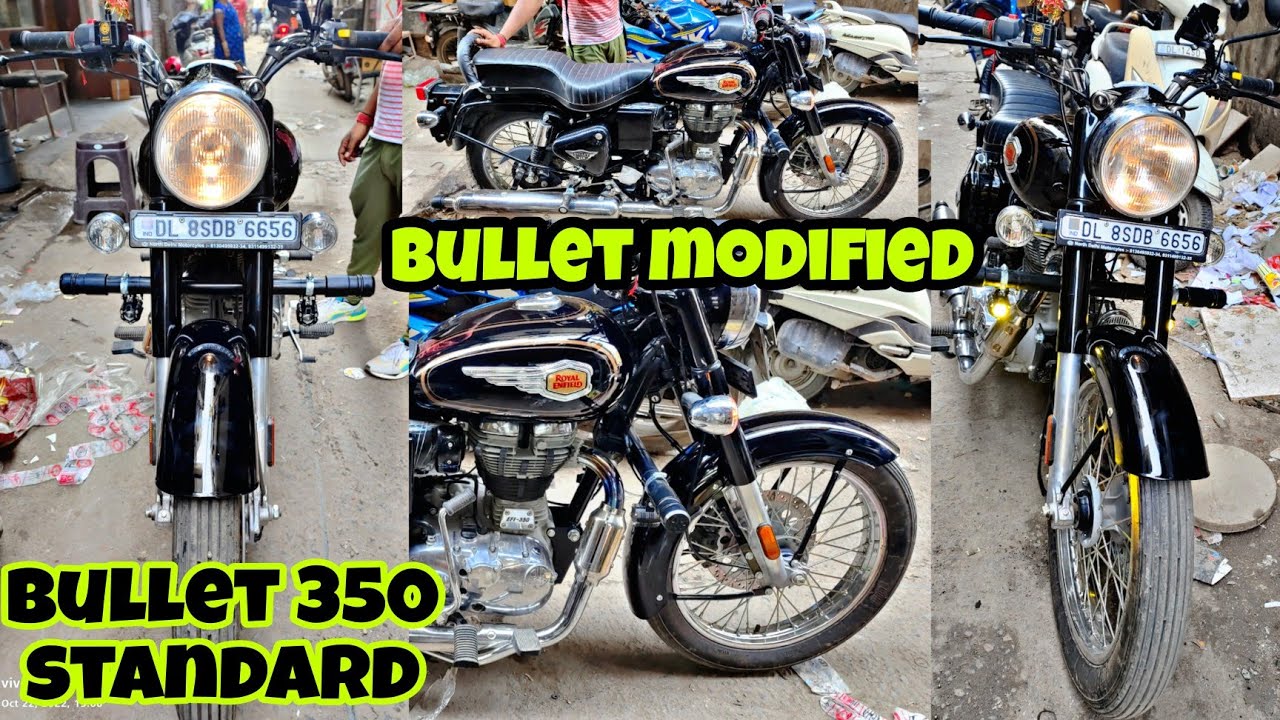 Bullet modified | skd bike | bullet modification | Skd bike world - YouTube