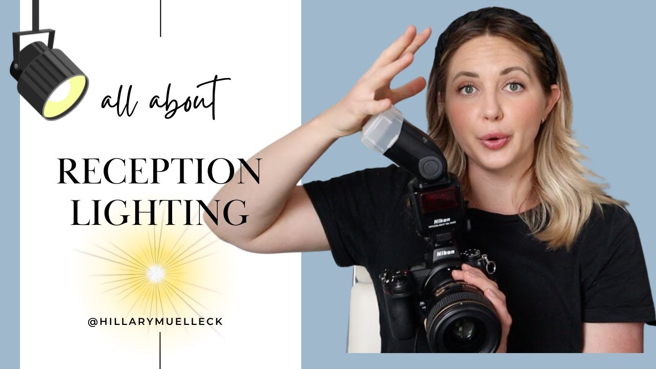 4 Ways to Use Light at Receptions for Wedding Photographers - YouTube
