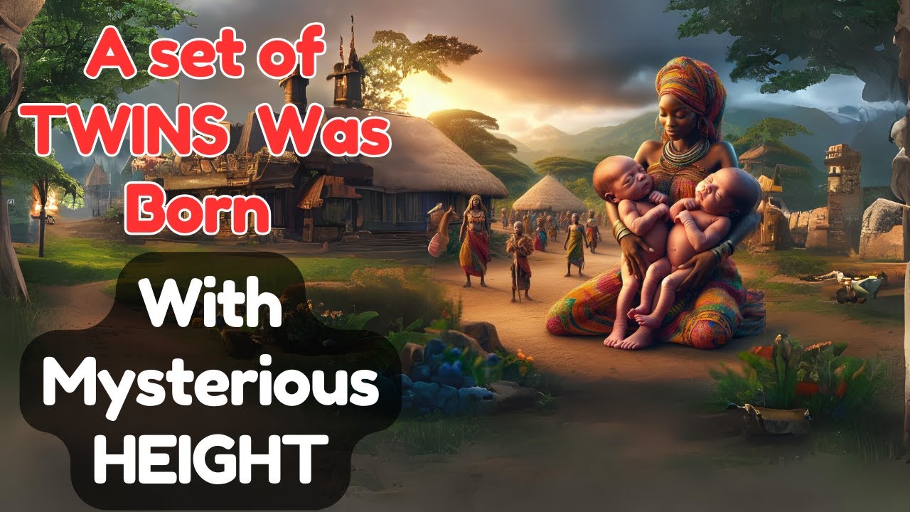 A set of TWINS That Was Born With Mysterious HEIGHT #africanfolktale # ...
