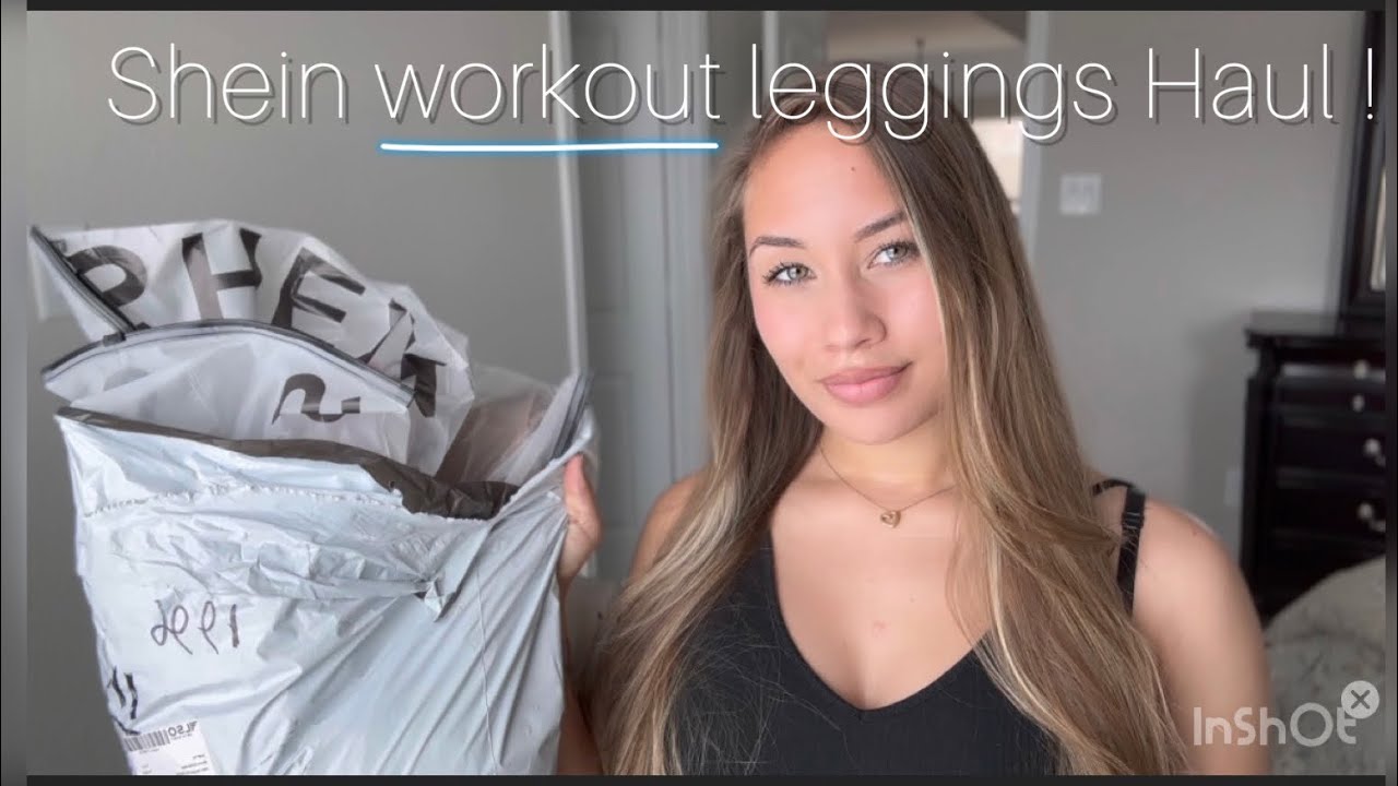 SHIEN workout Leggings Haul! - YouTube