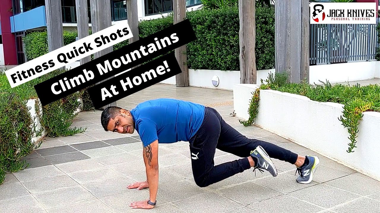 Fitness Quick Shots - Mountain Climbers Technique - YouTube