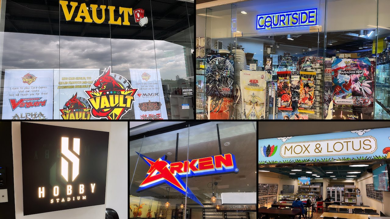 Card Shops in Manila | Card Shop Hopping - YouTube