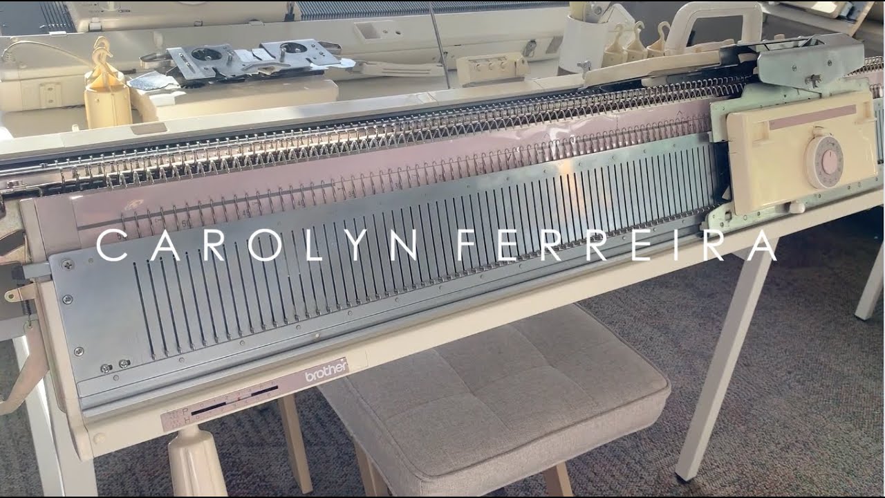 Setting Up Your Knitting Machine - YouTube
