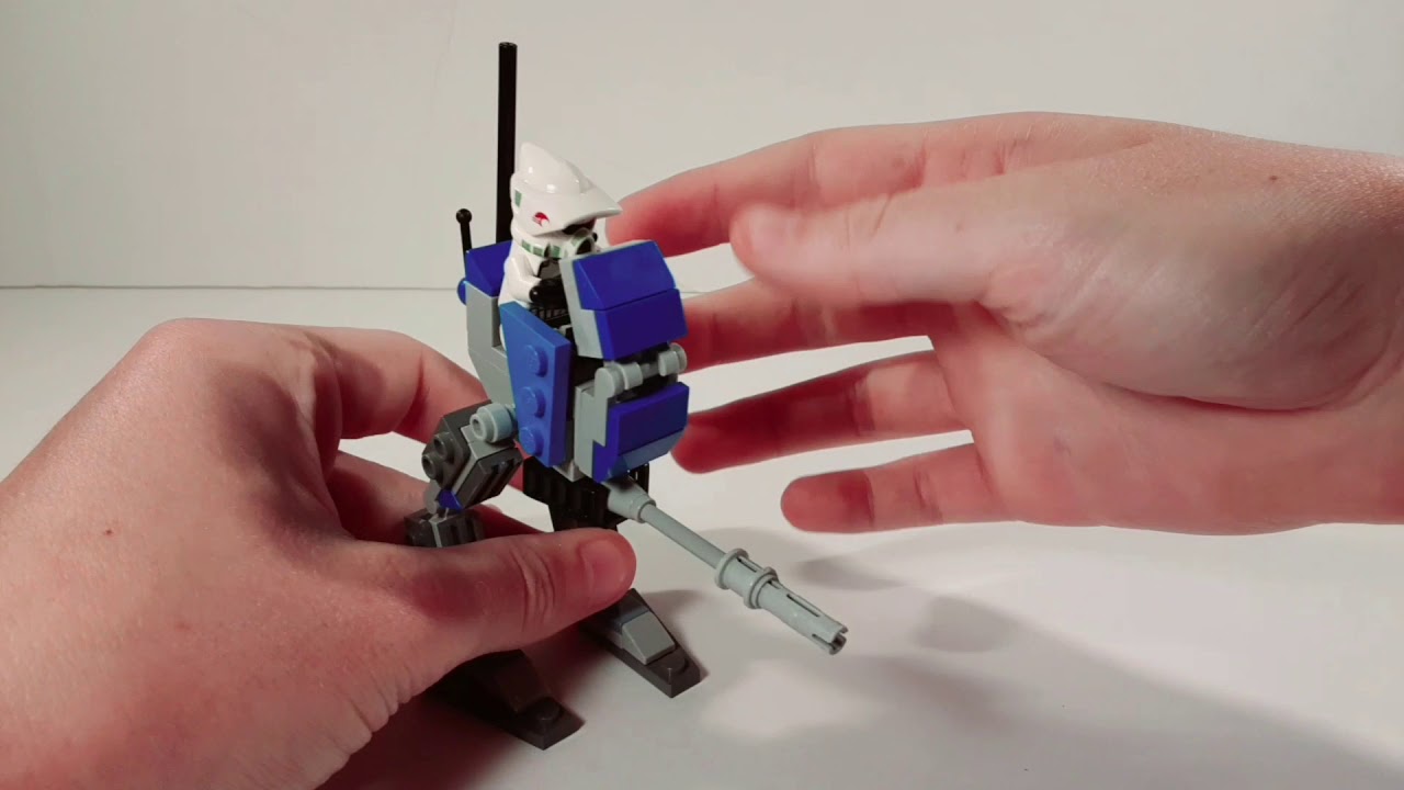 Cool custom Lego AT-RT! (Designed by Coconut bricks studios) - YouTube