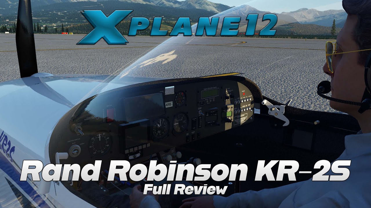 Rand Robinson KR-2S | Amazing Experimental for X-Plane 12 - YouTube