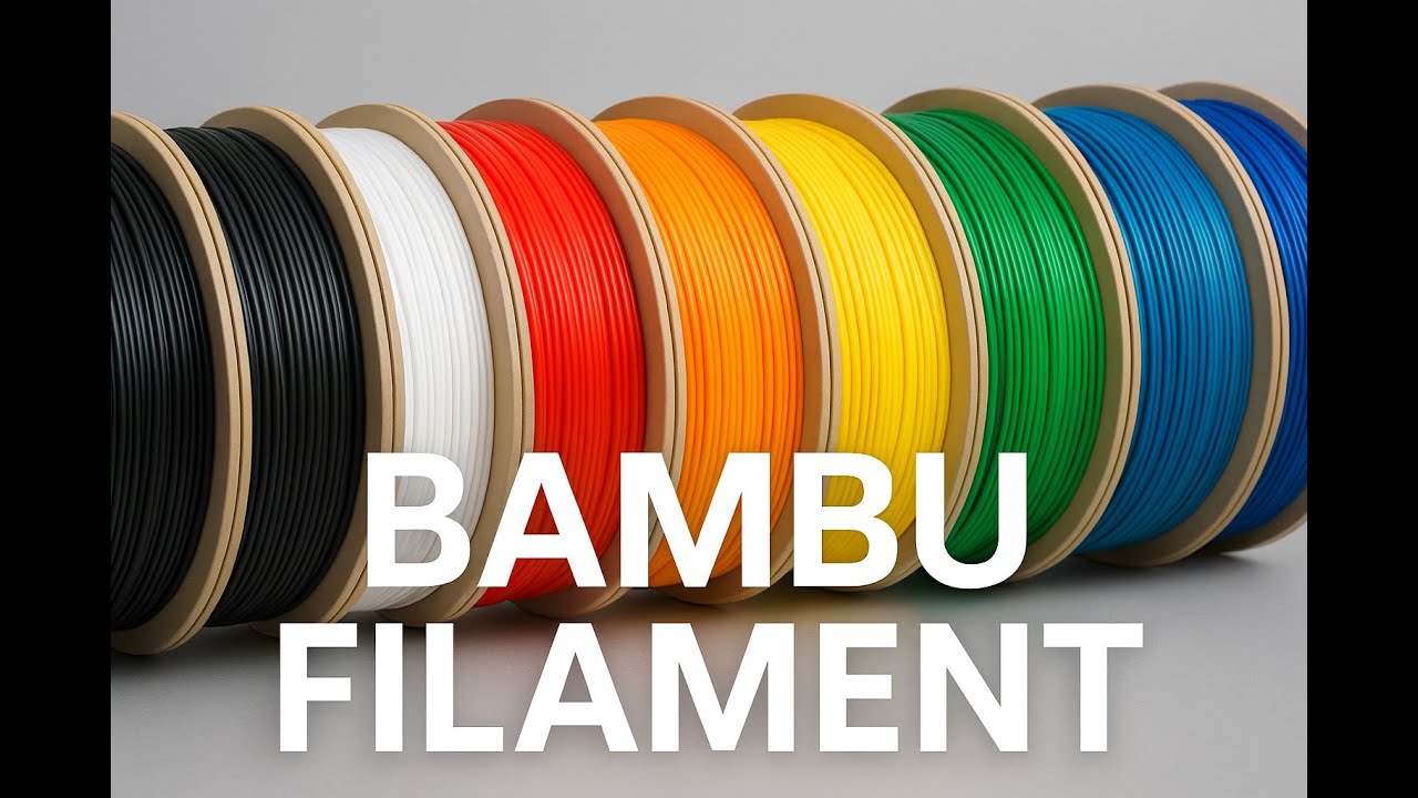 Bambu Filament Review – Is It the Best PLA for 3D Printing? - YouTube