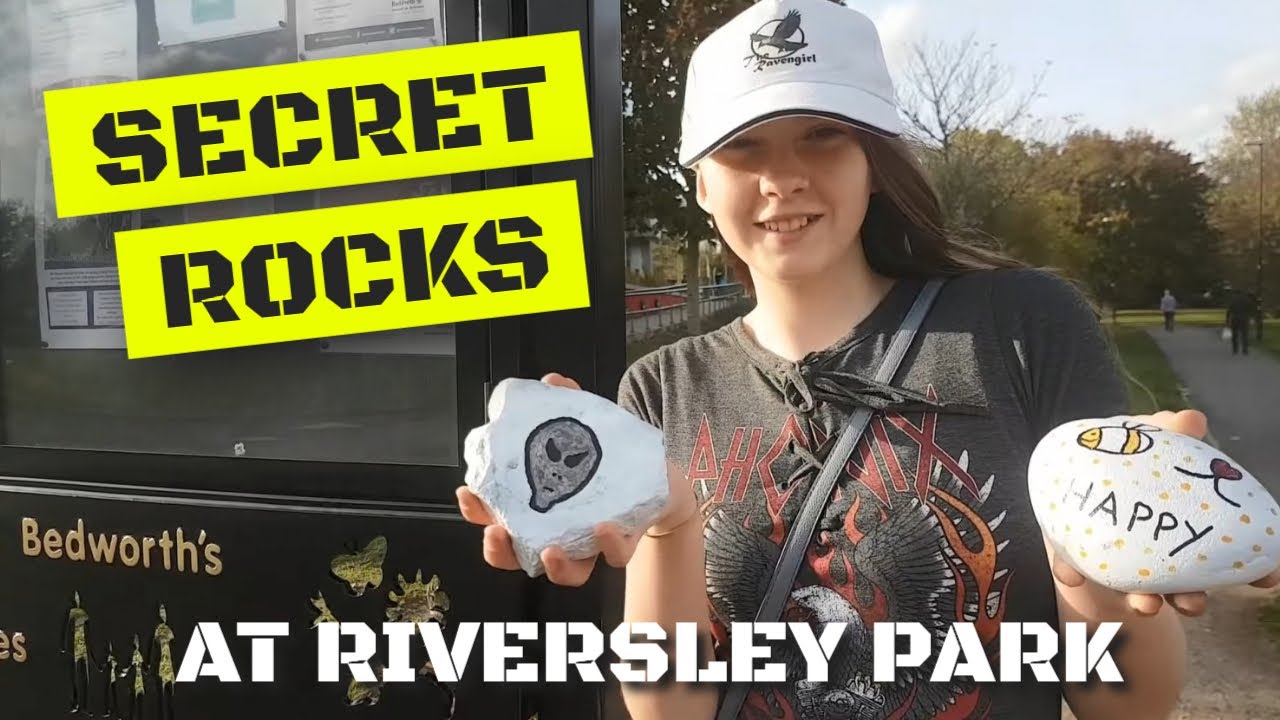 Secret Rocks at Riversley Park. Planting the Secret Rocks. - YouTube