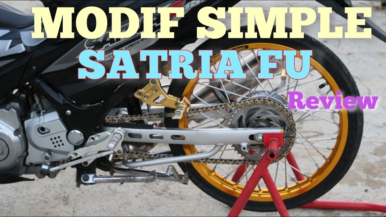 Review motor satria fu 150 modifikasi simple - YouTube