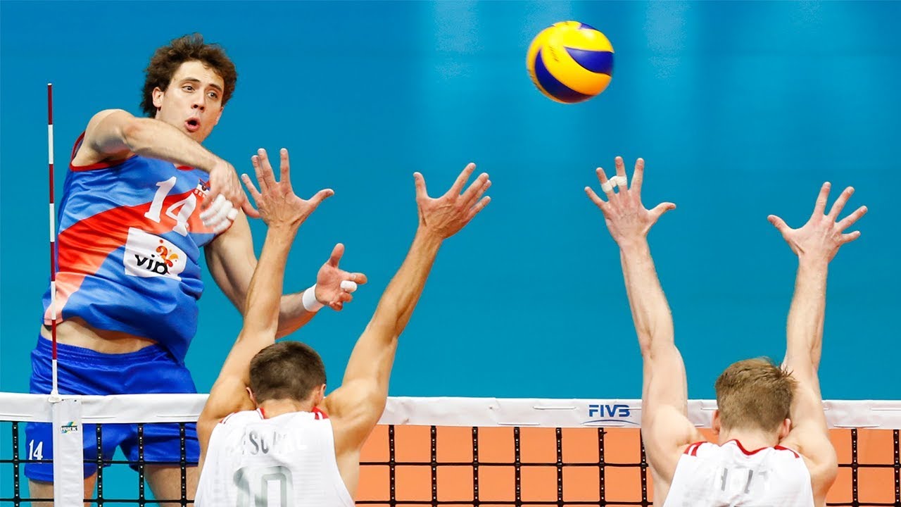 Top 10 Volleyball Attacks by Aleksandar Atanasijevic - YouTube