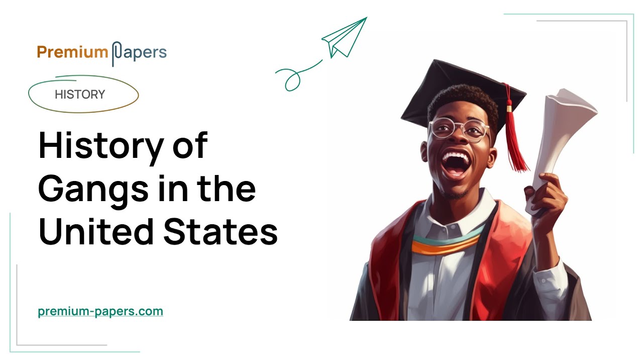 History of Gangs in the United States - Essay Example - YouTube